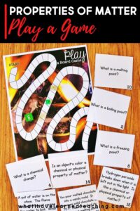 Properties of Matter Science Stations for Fifth Grade