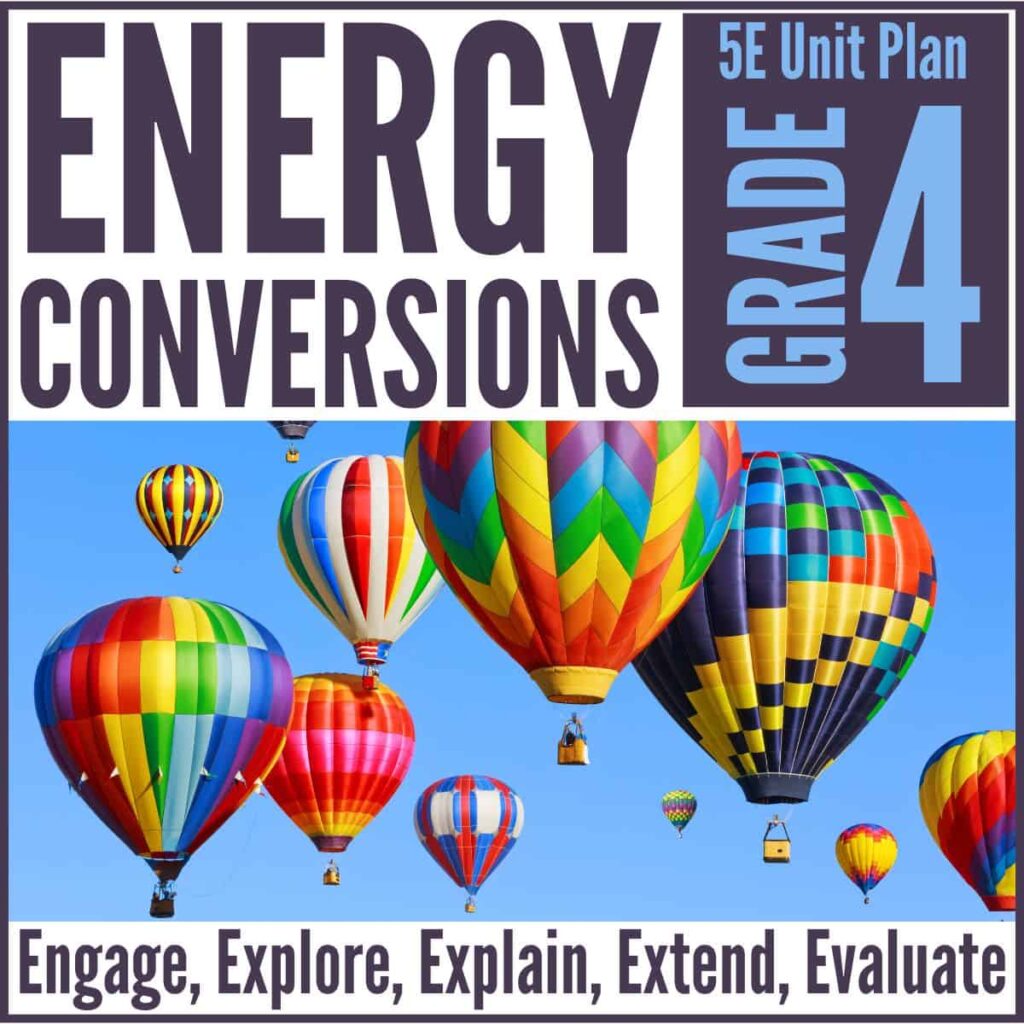Energy Teaching Ideas for Elementary Students