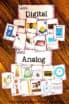 Digital vs Analog Sort for Fourth Grade Science Stations