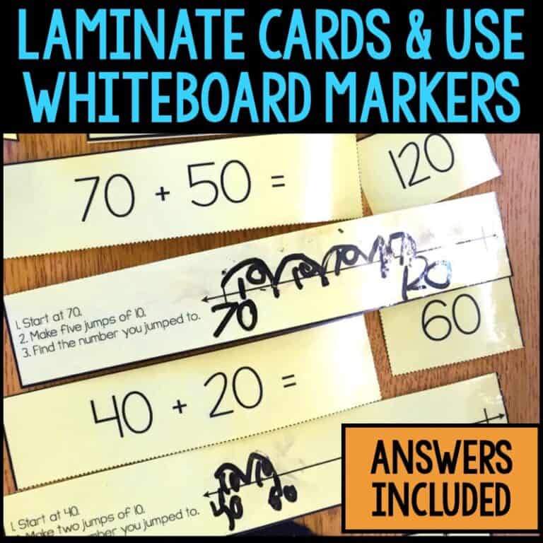 Two-Digit Addition Task Cards, Activities & Assessments
