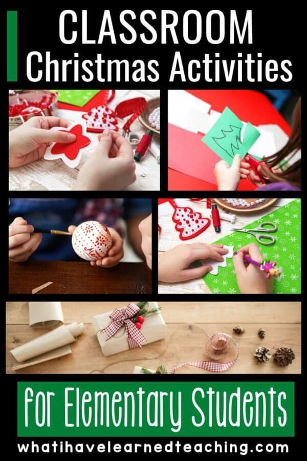 Christmas Activities in the Classroom - Christmas Craft Ideas