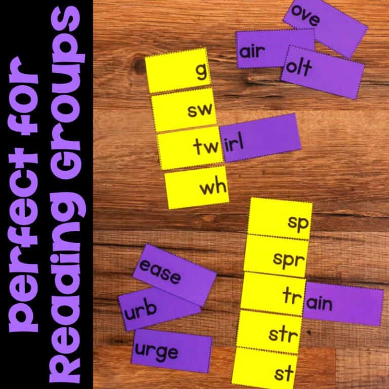 Onset and Rime Matching Cards & Word Family Flip Cards