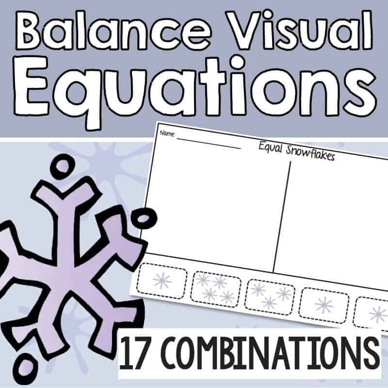Balance Equations - Equality Hands-on Sorting Activity
