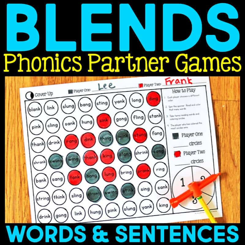 Phonics Partner Games BUNDLE