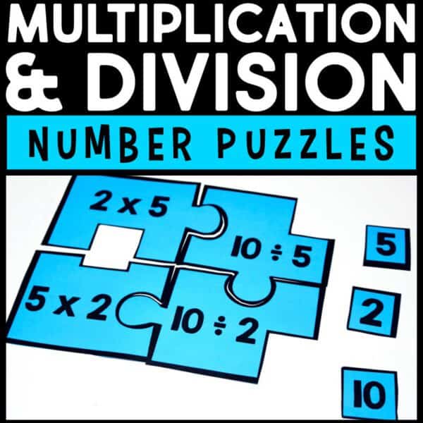 Relationship Between Multiplication and Division Number Puzzles - OA7