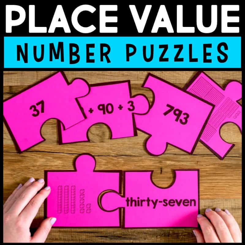 Place Value Number Puzzles