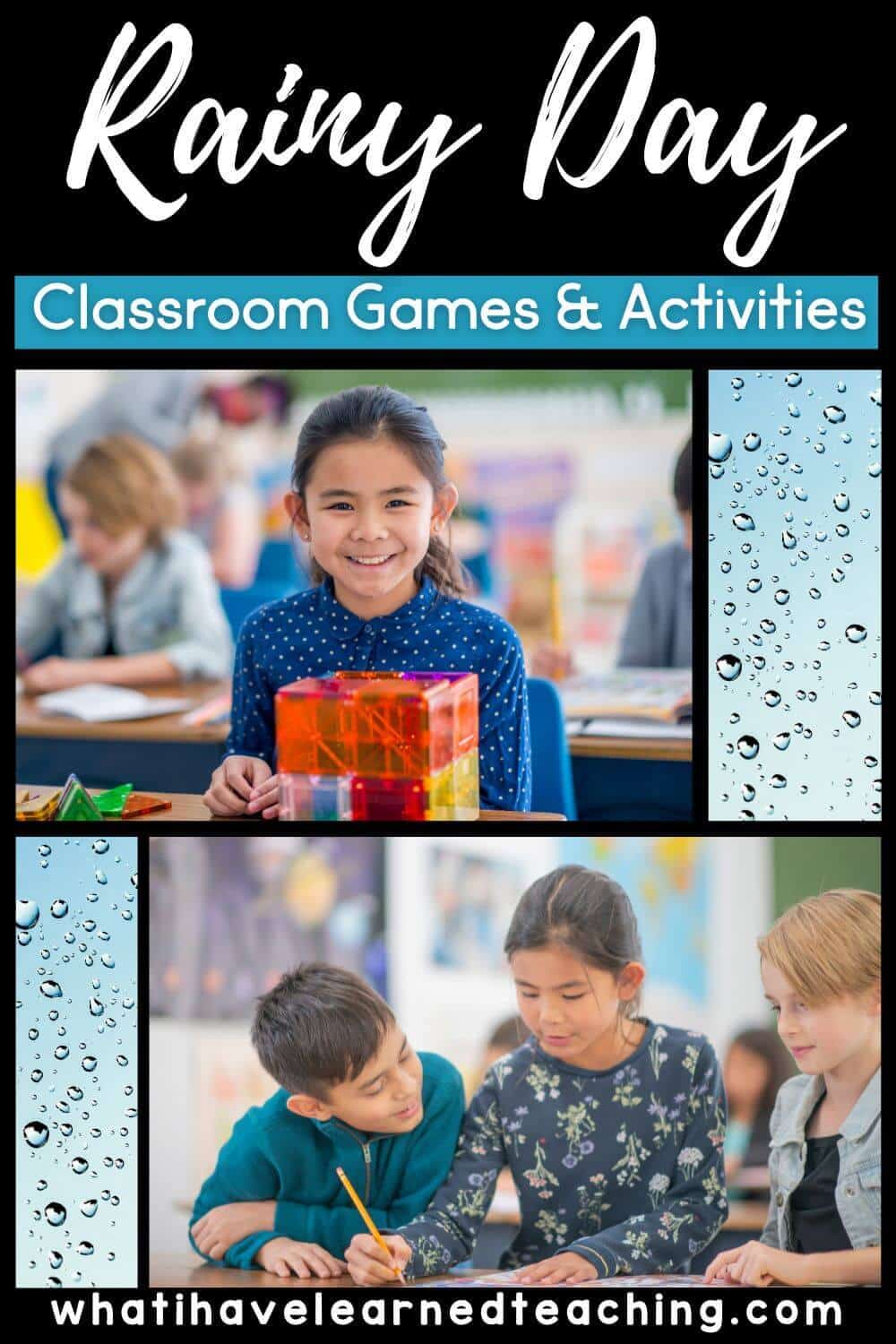 Calm Rainy Day Activities for Elementary Students