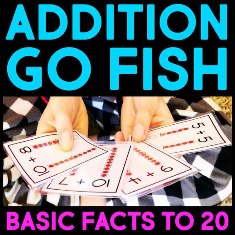 Addition Go Fish Game