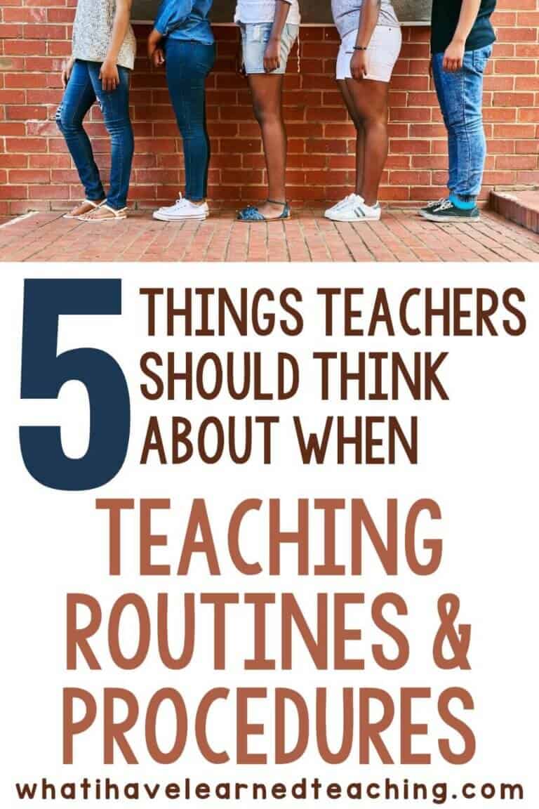 29 Classroom Procedures Ideas for Elementary Classrooms