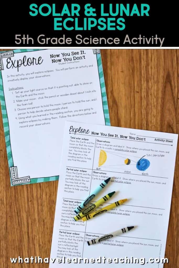 Phases of the Moon Projects for Kids