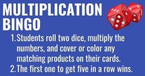 6 Multiplication Dice Games to Practice Math Facts