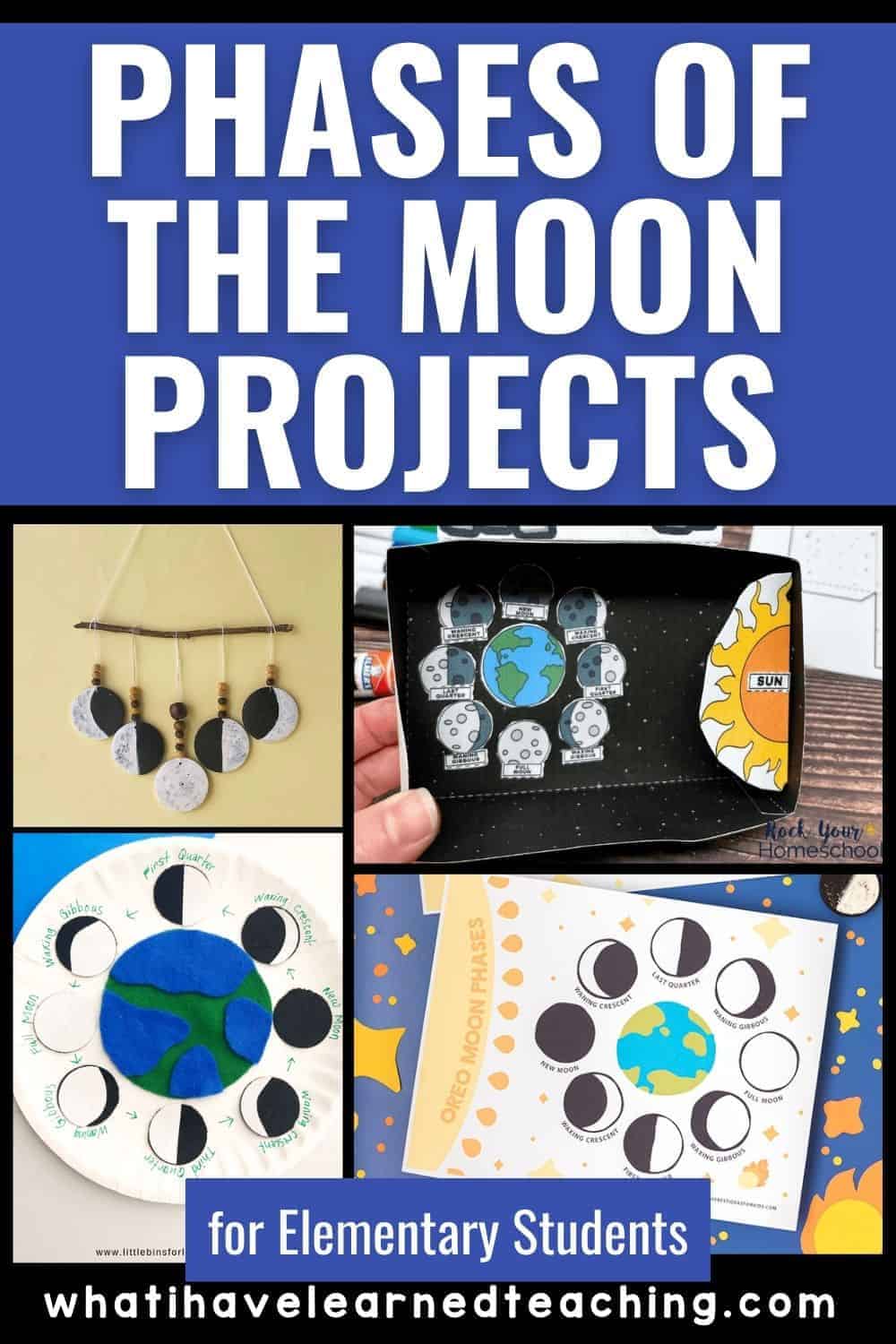 Phases of the Moon Projects for Kids