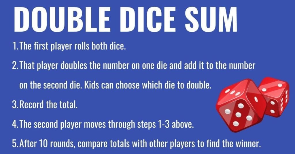 13 Engaging Addition & Subtraction Games with Dice