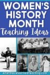 Women's History Month Activities and Teaching Ideas