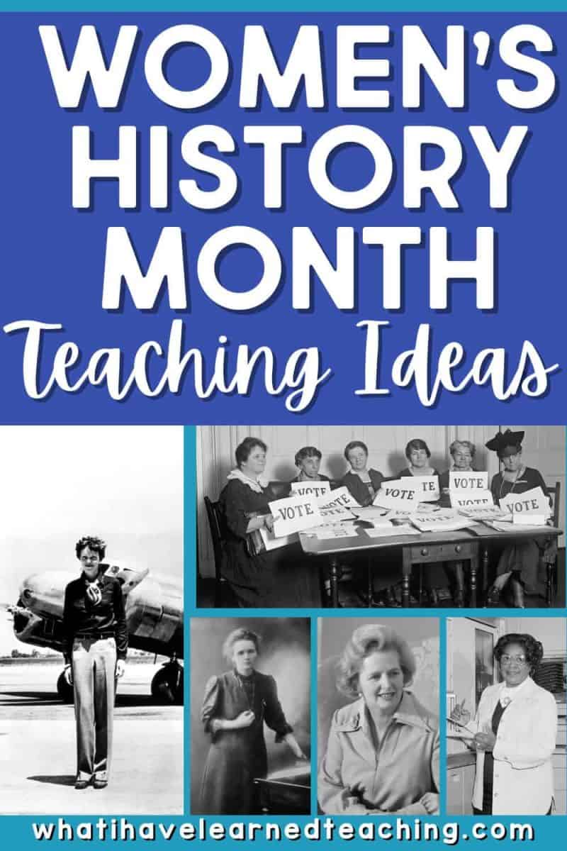 Women’s History Month Activities and Teaching Ideas