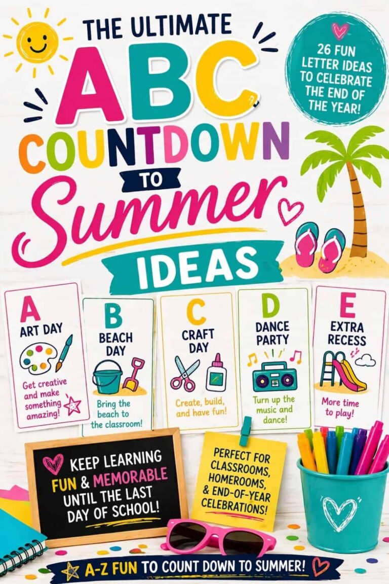 96 ABC Countdown to Summer Ideas for Elementary Classrooms