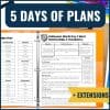 Halloween Words Shades of Meaning Vocabulary Lesson Plans Writing ...