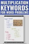 Multiplication Keywords for Word Problems: Lists & Examples