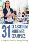 31 Classroom Routine Examples for Your School Day