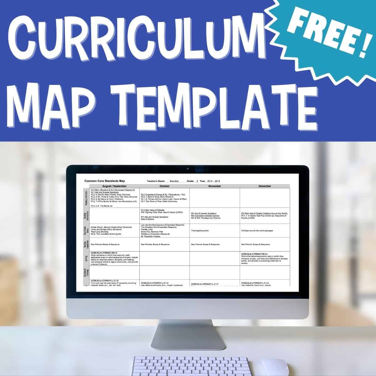 Yearly Planning for Teachers - Curriculum Mapping Unit Plans