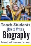 How to Write a Biography About a Famous Person