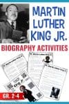 Martin Luther King Jr. Biography Activities for Kids