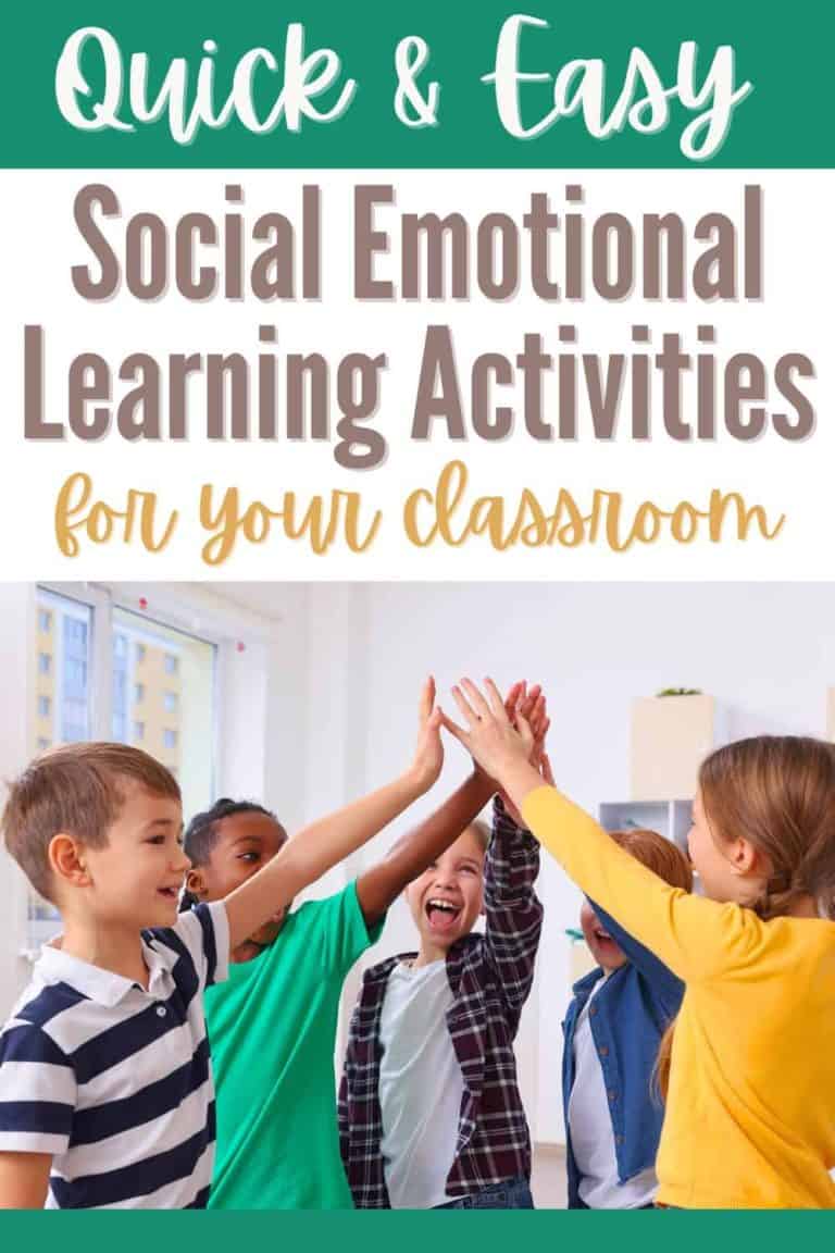 Quick Social Emotional Learning Activities for the Classroom