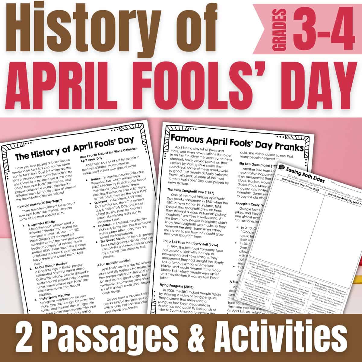 11 April Fools Pranks and Activities for the Classroom