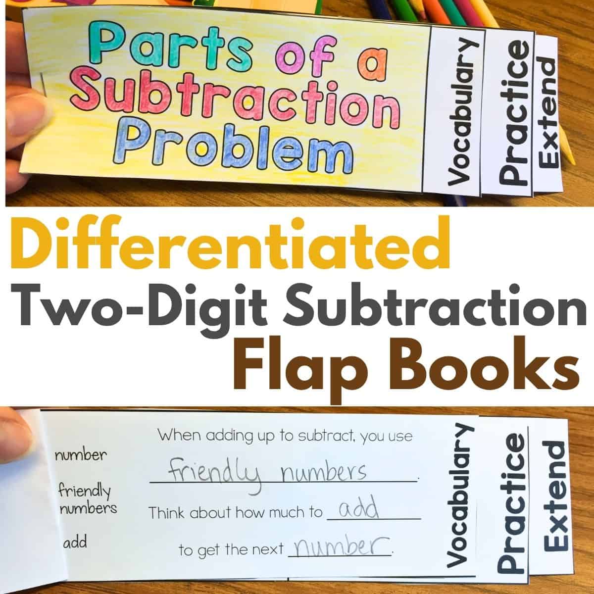 How to Use Example and Non-Example in Math with Two-Digit Subtraction