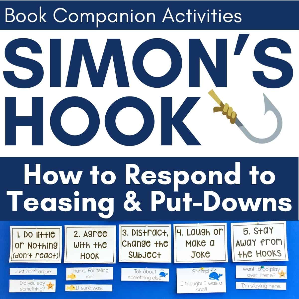 Simon's Hook Book Companion Teasing Activities