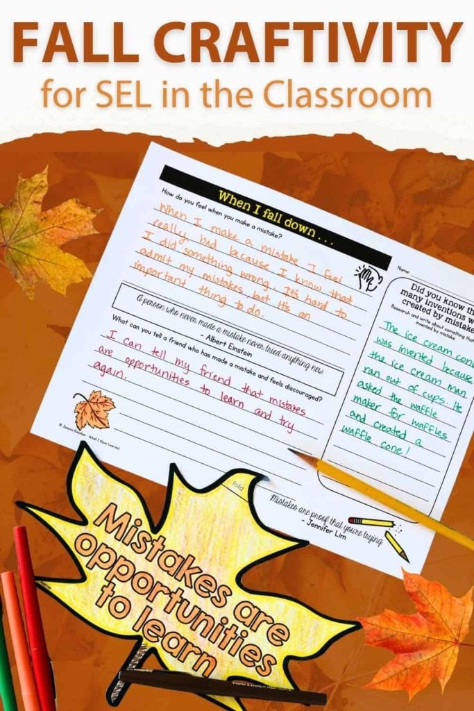 Fall SEL Craftivity That Builds Confidence and Kindness