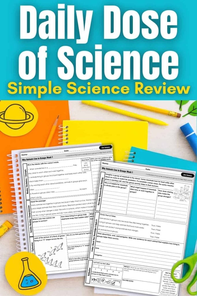 Daily Dose of Science Review for 3rd Grade