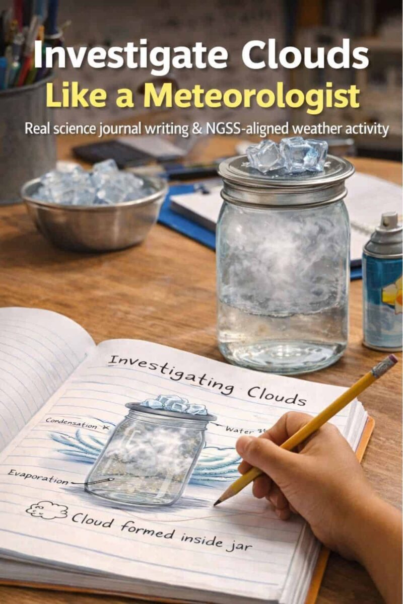 Cloud in a Jar 3rd Grade Science Activity