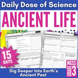 Fossils in 3rd Grade: NGSS 3-LS4-1 Teaching Guide