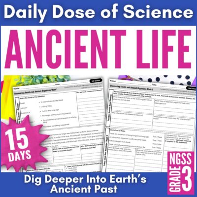 Fossils in 3rd Grade: NGSS 3-LS4-1 Teaching Guide