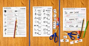 R-Controlled Vowels Activities and Word Lists for Phonics