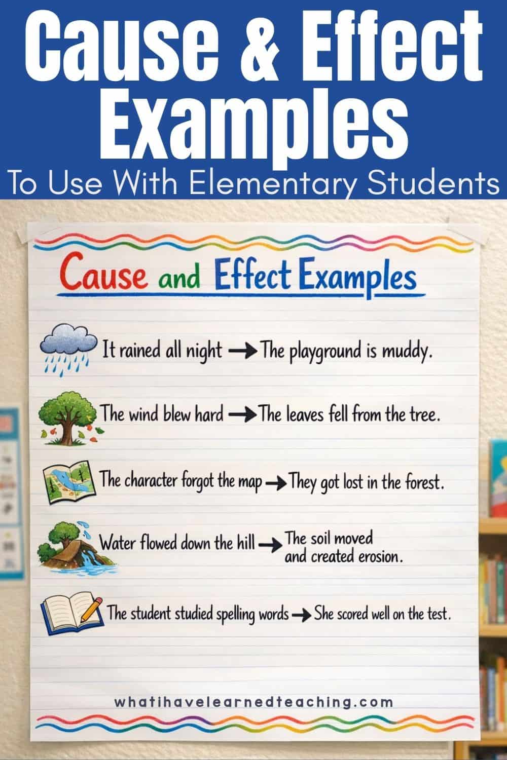 Cause and Effect Examples for Elementary Students