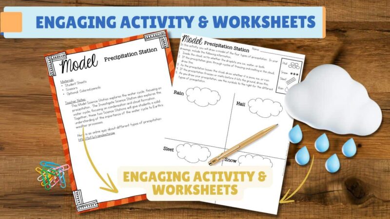 Weather and Climate Science Stations for 3rd Grade NGSS