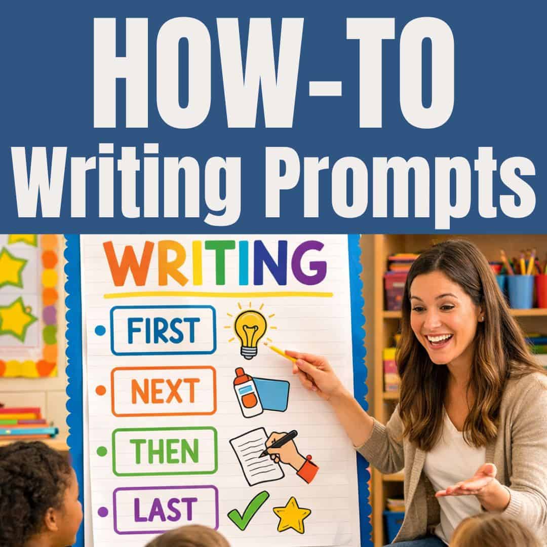 2nd Grade How To Writing Prompts (Step-by-Step Ideas)