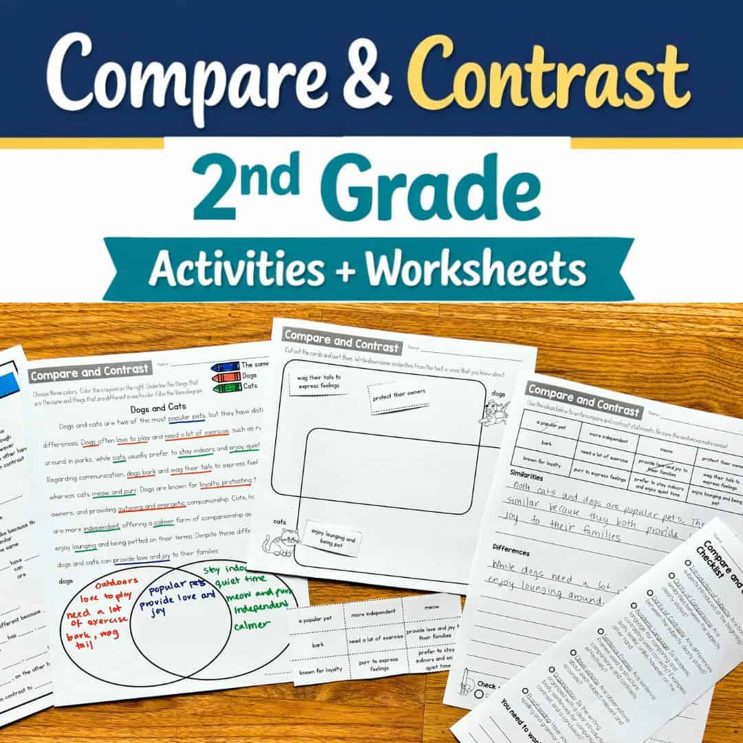 How to Teach Compare and Contrast in Elementary Classrooms