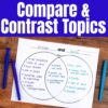 How to Teach Compare and Contrast in Elementary Classrooms