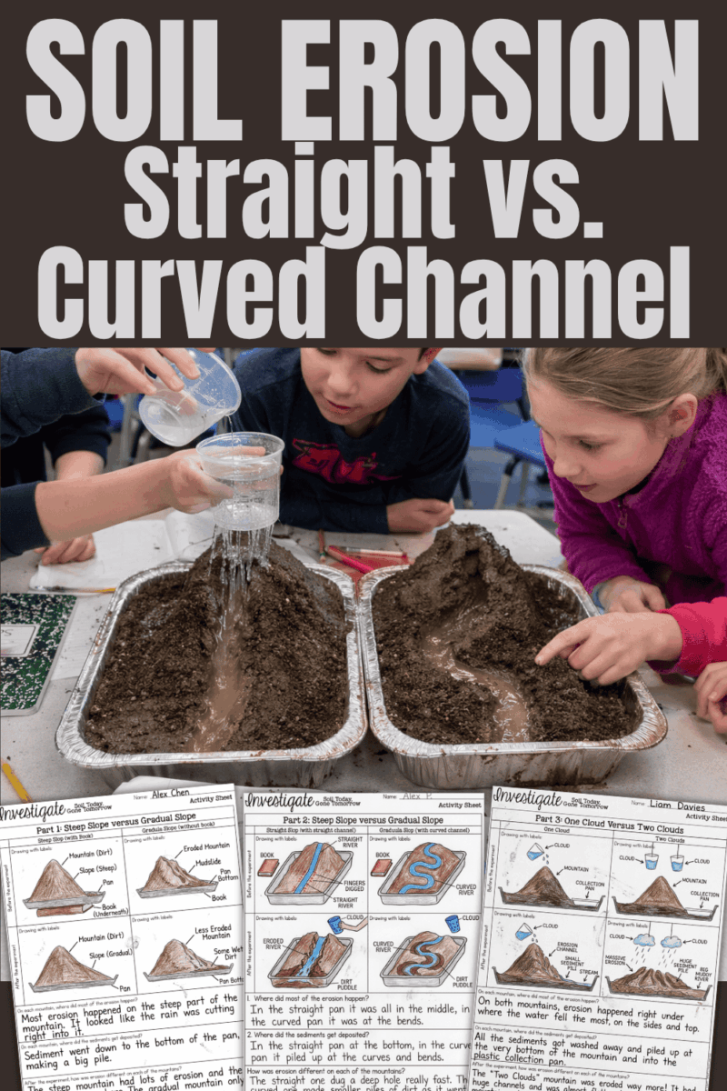 Water Erosion Activity 4th Grade Soil Deposition Lab