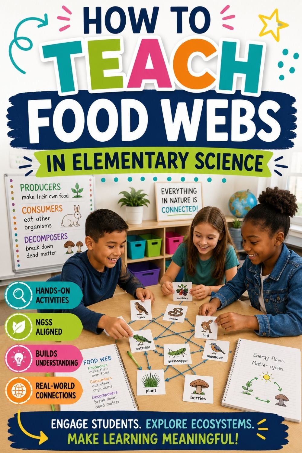 Food Chains and Food Webs: A Teacher's Guide for Elementary Students