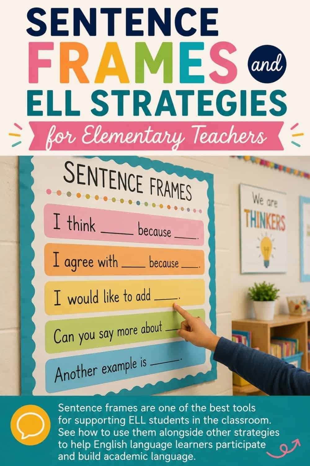 Supporting ELL Students in the Classroom for K-5 Teachers