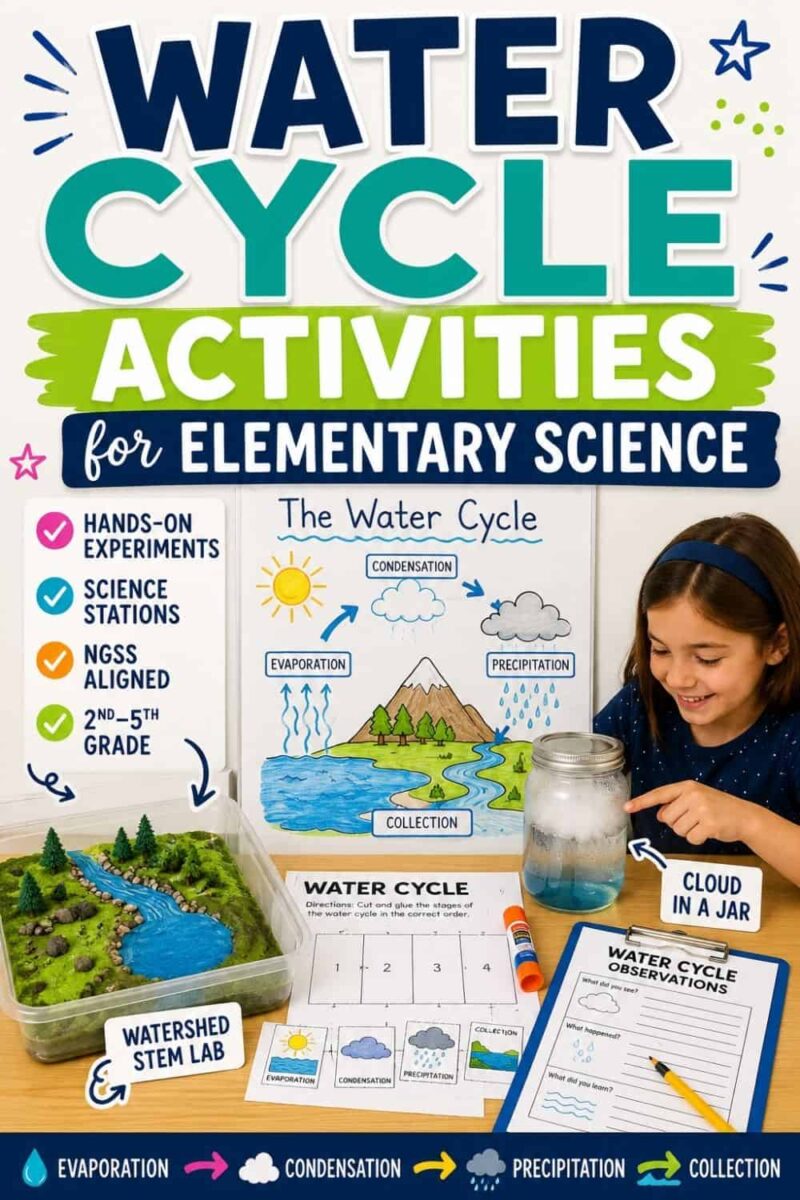 Water Cycle for Kids: A Teacher's Guide for 2nd–5th Grade