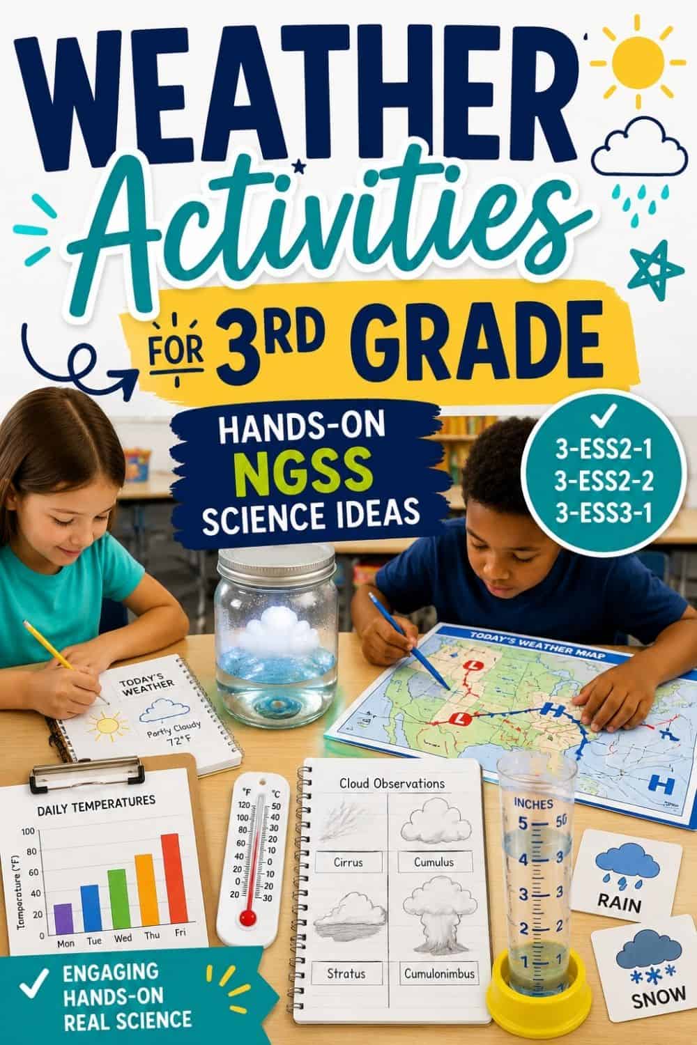 Weather Activities for 3rd Grade: Climate and Hazards