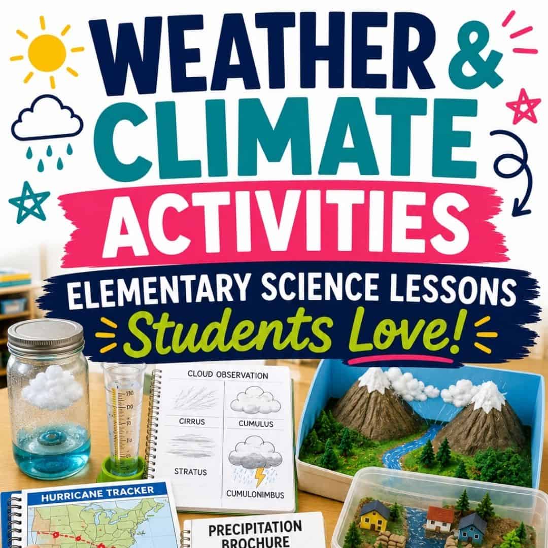 Weather Activities for 3rd Grade: Climate and Hazards